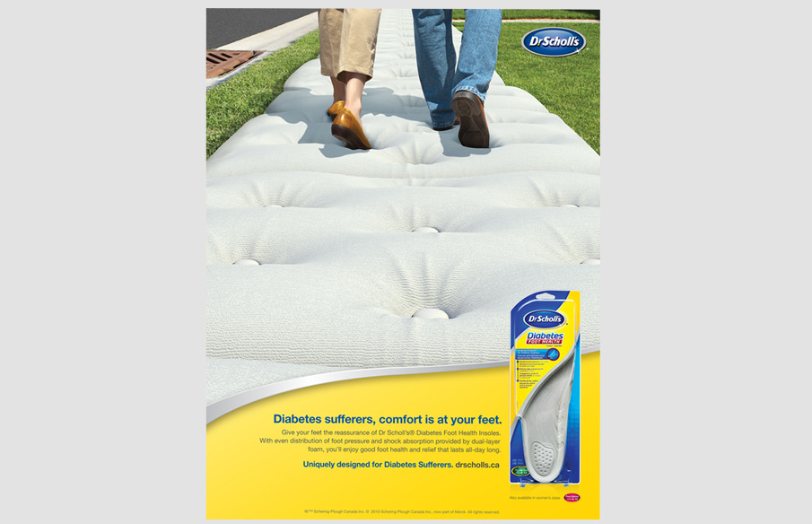Dr. Scholl's Magazine Ads - Creative Showcase